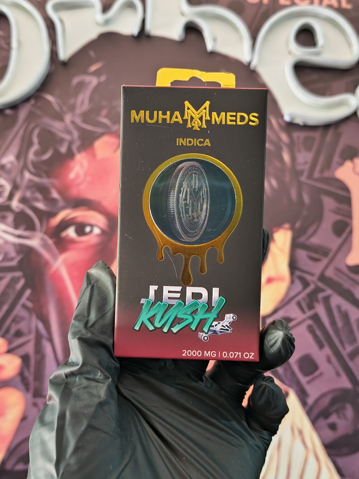 MUHA MEDS V3 JERI KUSH (HYBRID) 2gr - gelatohoney.com