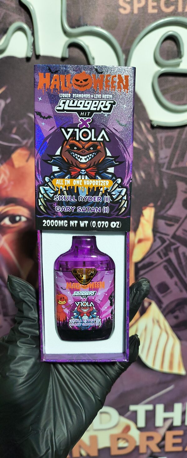 SLUGGERS X HALLOWEEN SKULL RYDER & GARY SATAN (INDICA & INDICA) 2gr ...