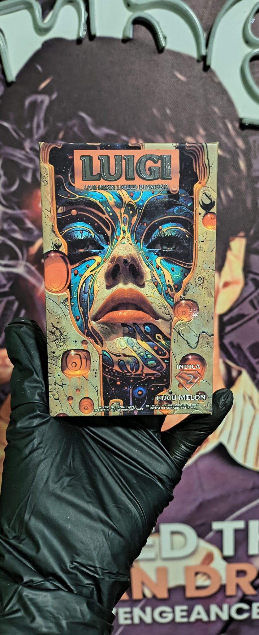 LUIGI V2 CUCU MELON (INDICA) 2gr - gelatohoney.com