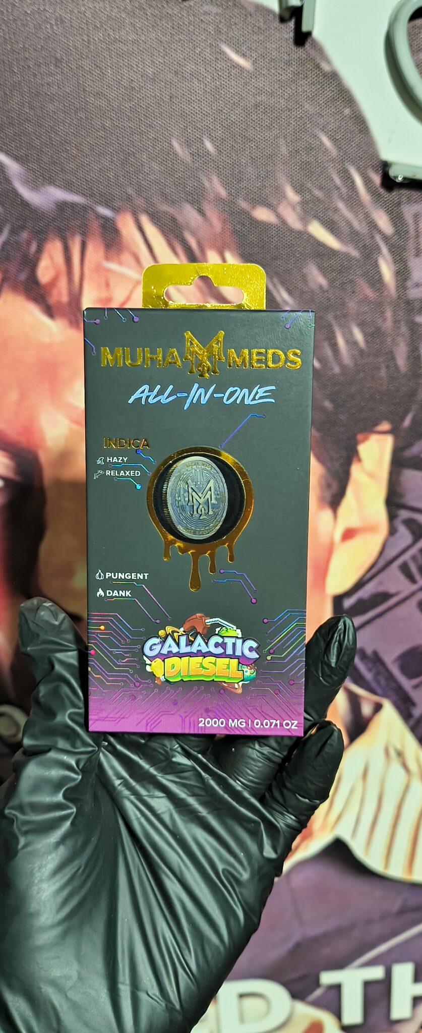 MUHA MEDS V4 GALACTIC DIESEL (INDICA) 2gr - gelatohoney.com
