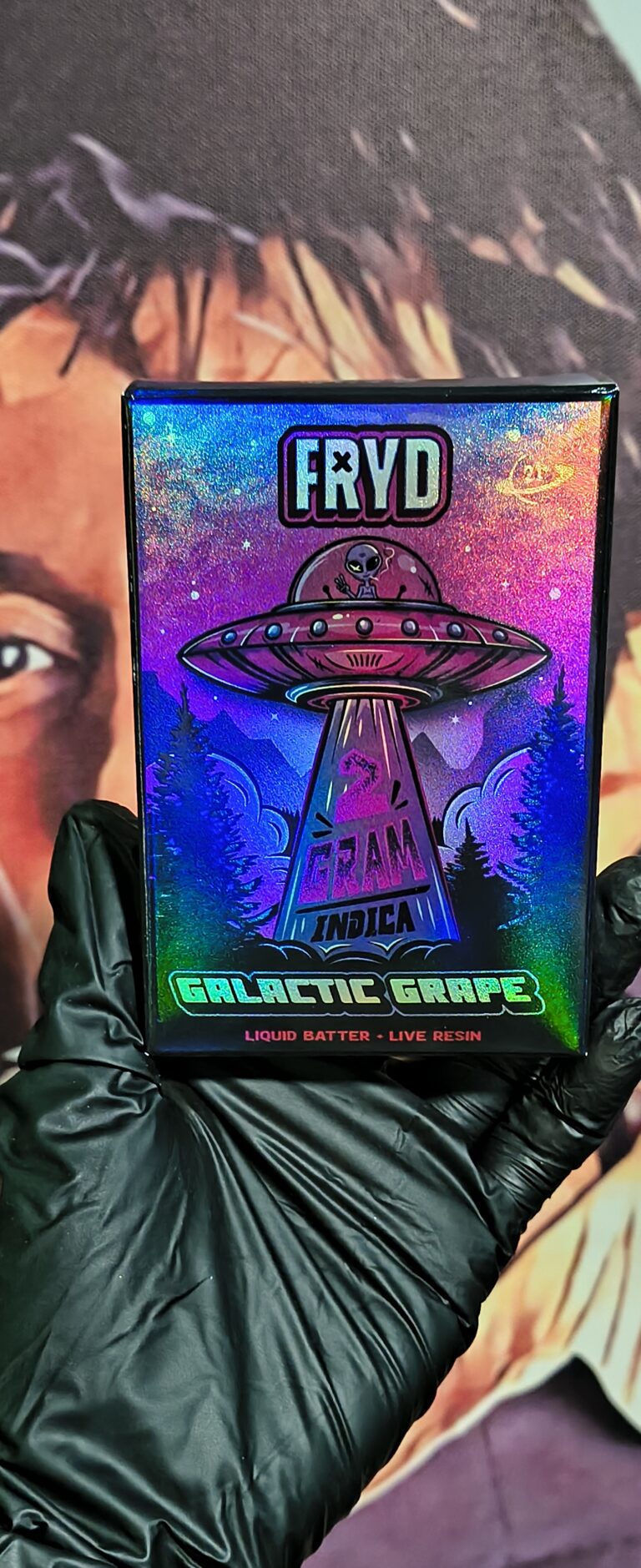 FRYD V2 GALACTIC GRAPE (INDICA) 2gr - gelatohoney.com