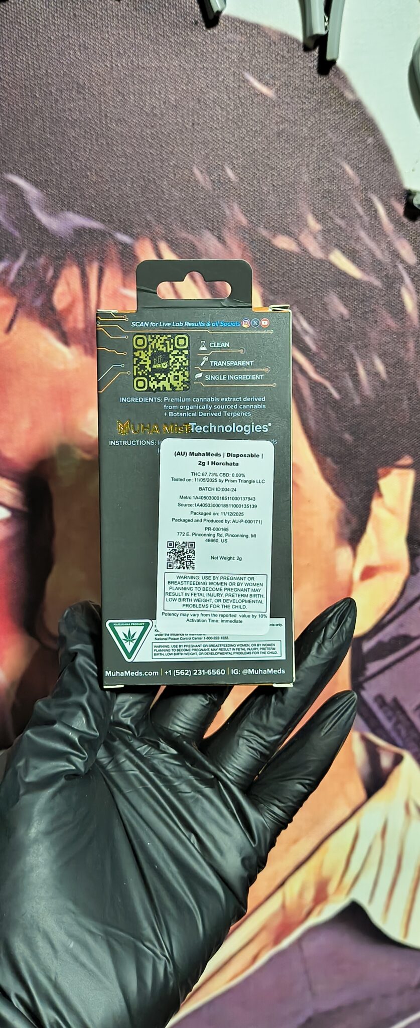 MUHA MEDS V4 HORCHATA (INDICA) 2gr - gelatohoney.com