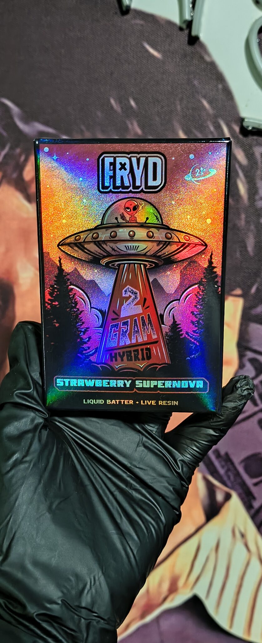 FRYD V2 STRAWBERRRY SUPERNOVA (HYBRID) 2gr - gelatohoney.com