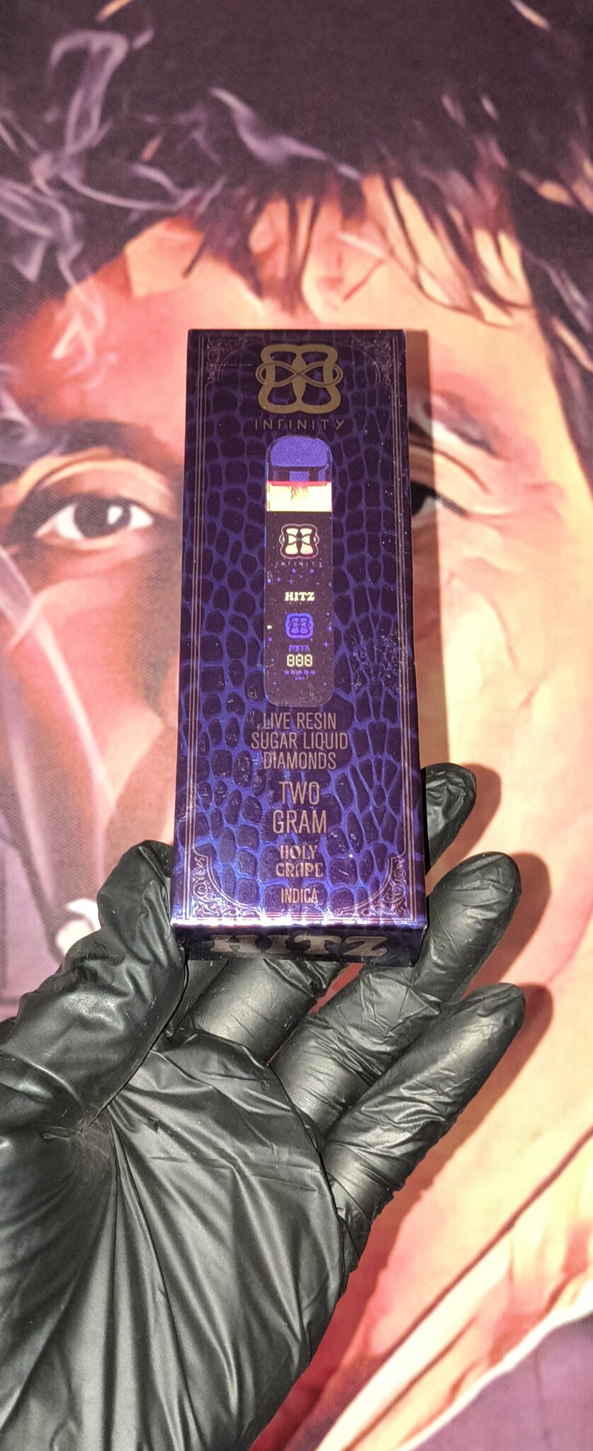 HITZ INFINITY V2 HOLY GRAPE (INDICA) 2gr - gelatohoney.com