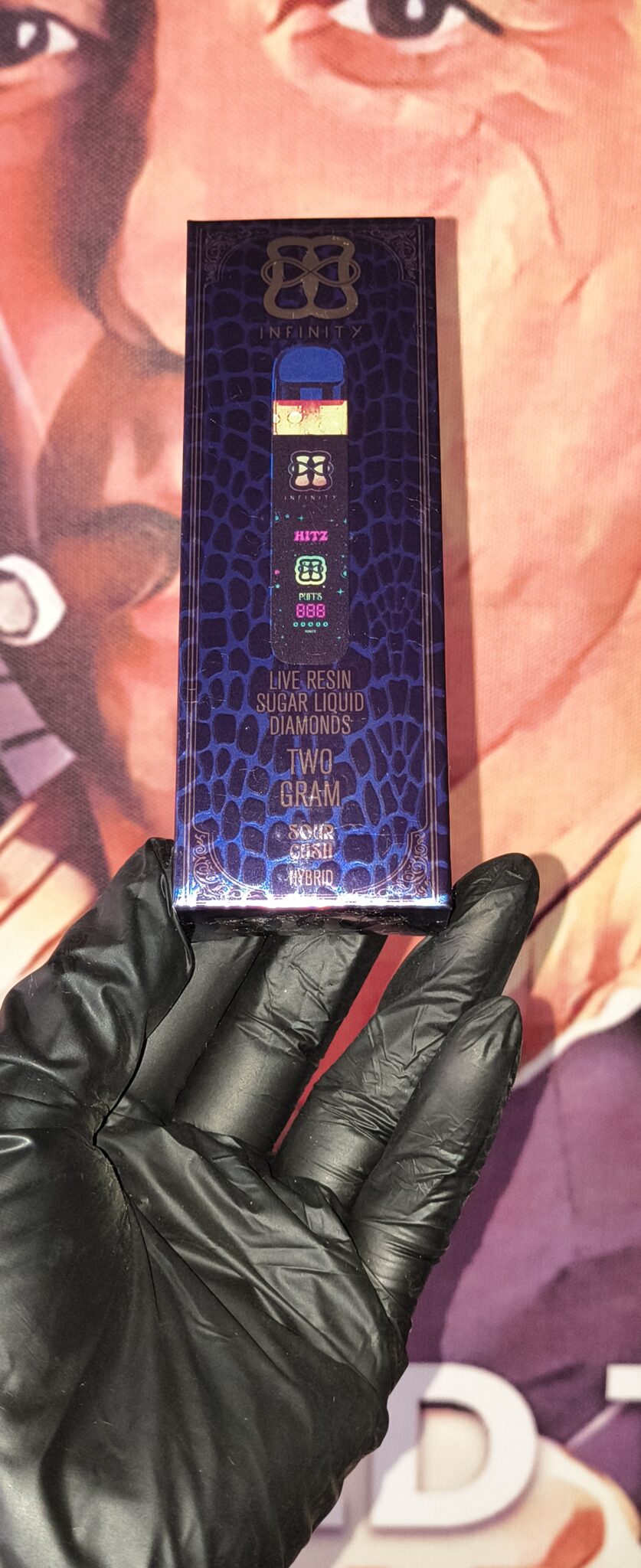 HITZ INFINITY V2 SOUR CUSH (HYBRID) 2gr - gelatohoney.com